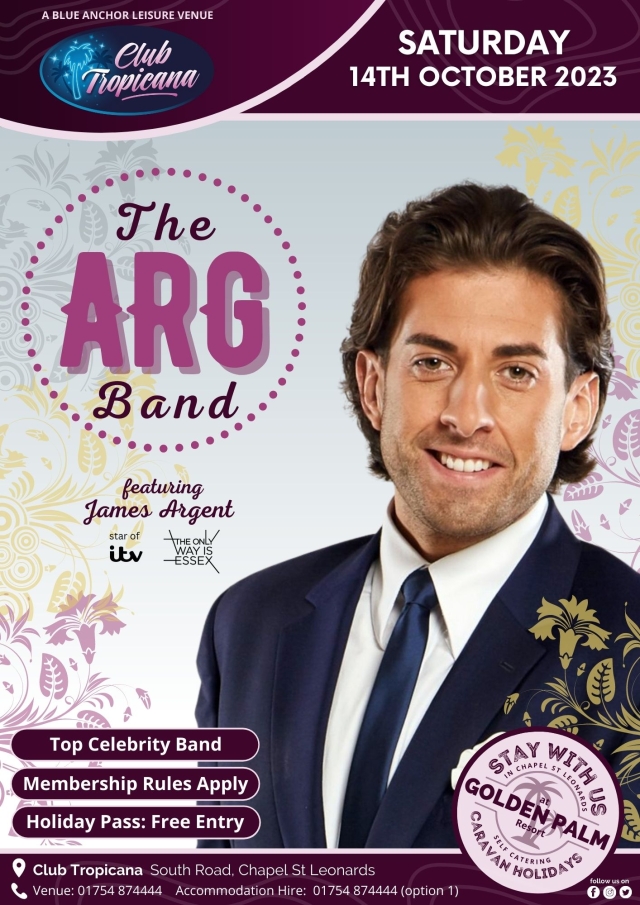 The Arg Band | Live Entertainment, Skegness | Blue Anchor